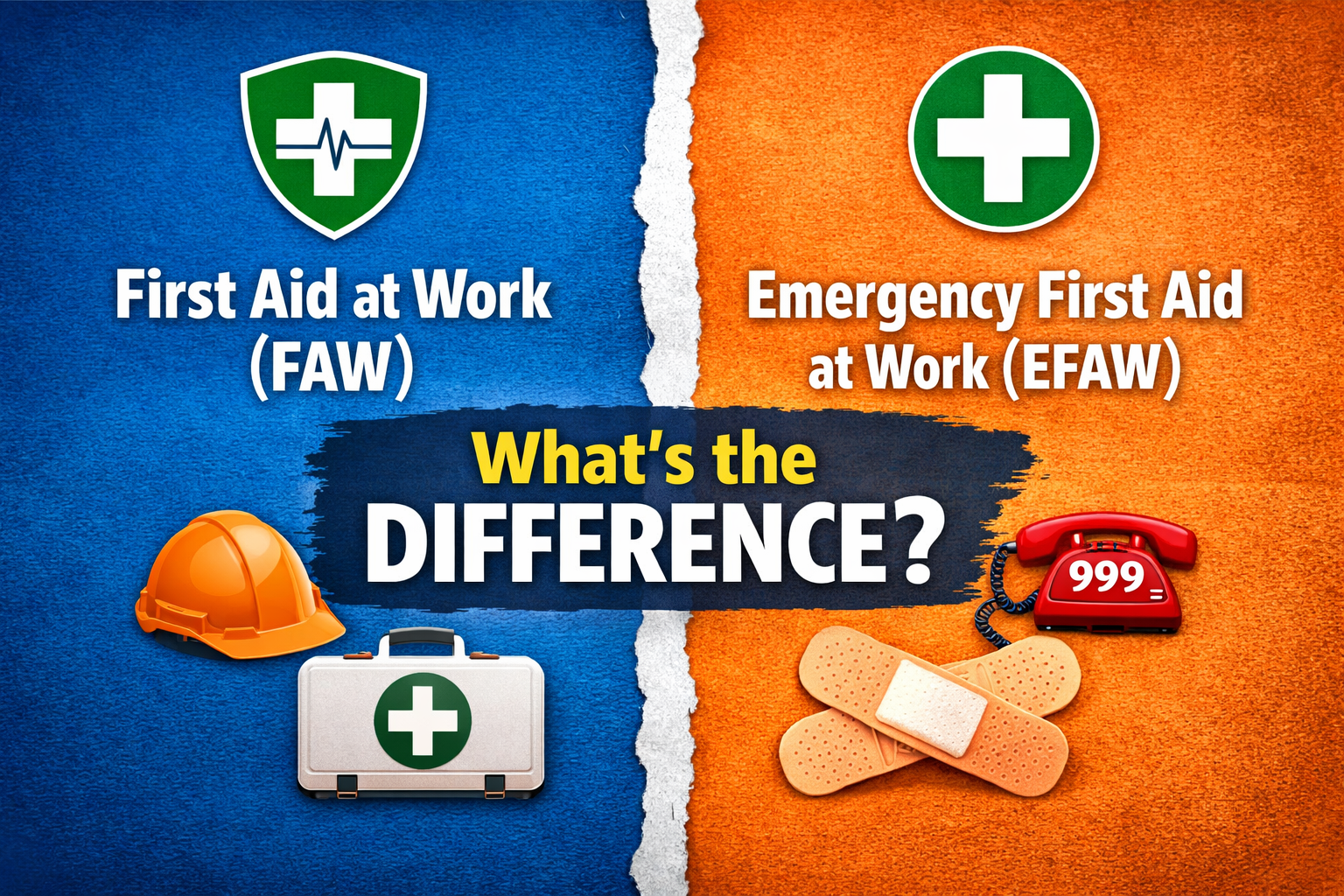 What Is the Difference Between First Aid at Work (FAW) and Emergency F ...